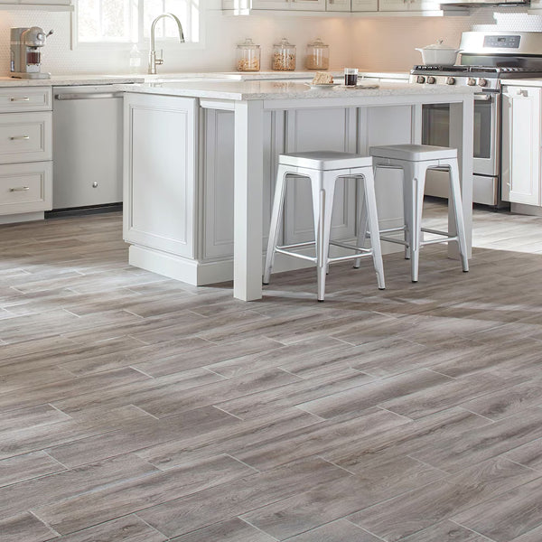 Lifeproof Shadow Wood 6x24 Glazed Porcelain Tile – Slip-Resistant Wood ...