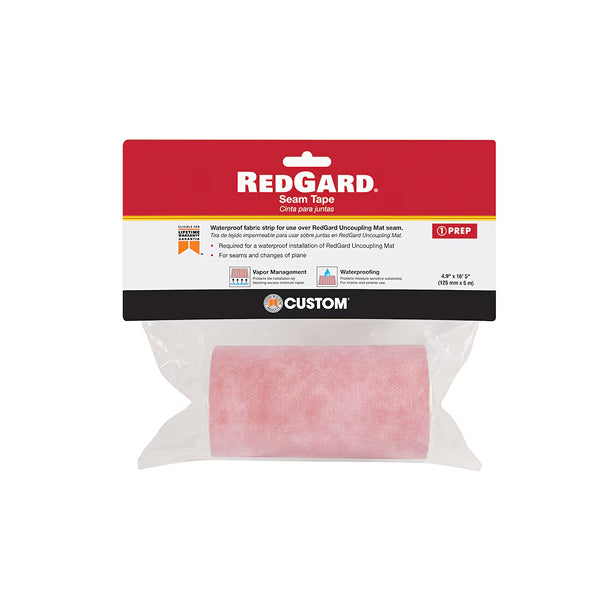 RedGard 6.84 sq. ft. Seam Tape for Uncoupling Mat – Waterproofing ...