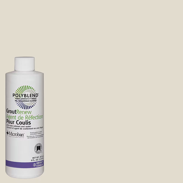 Polyblend Snow White Grout Renew – 8 oz. Acrylic Colorant & Sealer ...