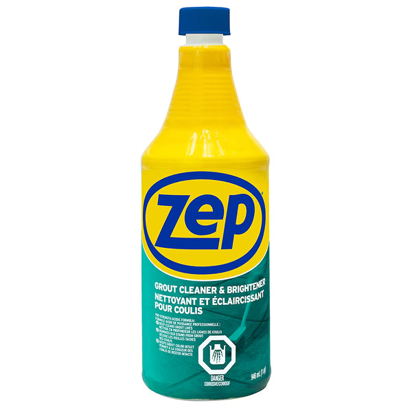 Zep 946 mL Grout Cleaner – Acidic Floor Cleaner Liquid for Whitens Gro ...