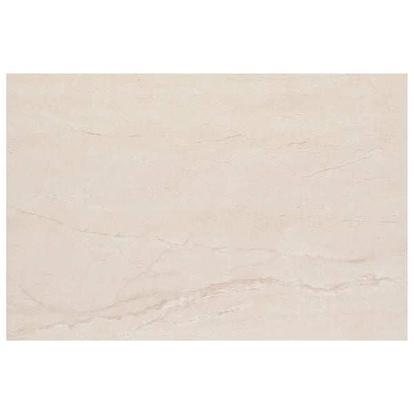 Ferraras 8x12 Ceramic Marble Look Wall Tile | Glossy Beige Finish ...