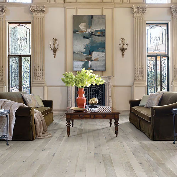 Light Oak Solid Hardwood Flooring – Malibu Light House, 3/4" x 5", Wire ...